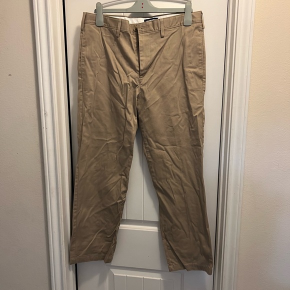 Lands' End | Pants | Lands End Tan Chinos Classic Straightleg | Poshmark